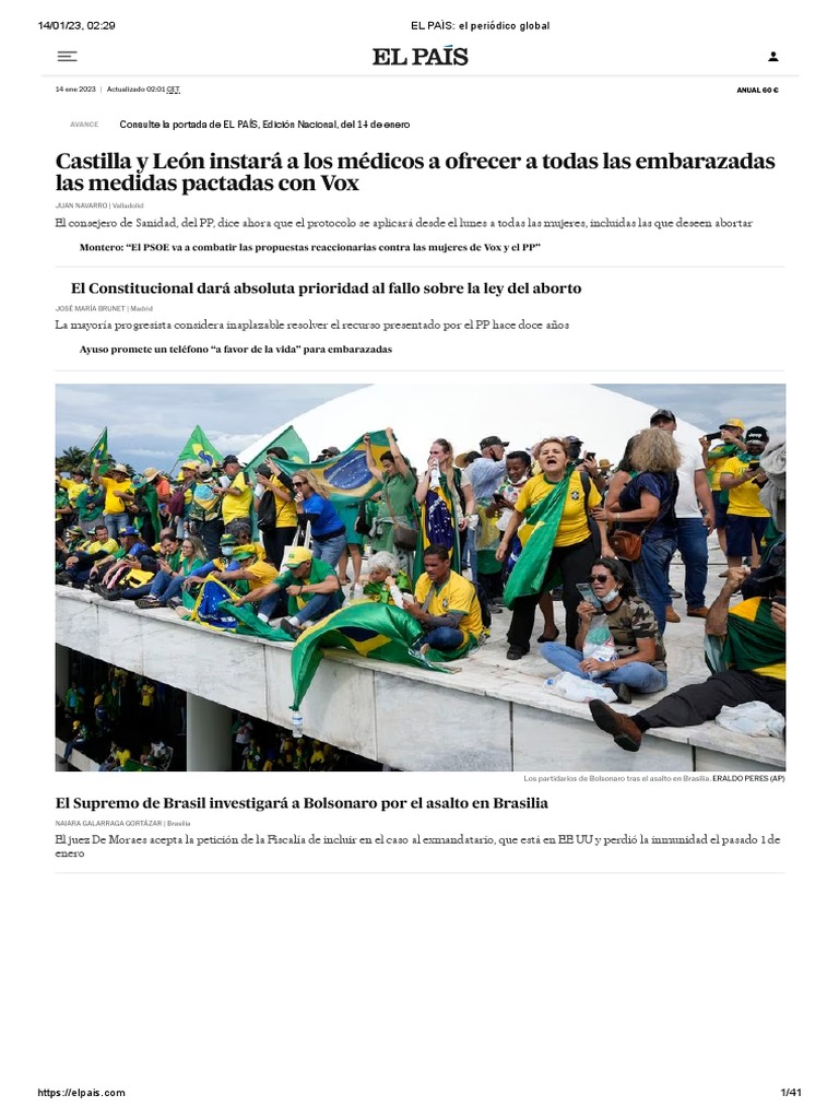 EL PAÍS - El Periódico Global | PDF