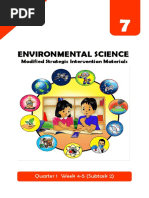 Environmental Science: Quarter 3 - Module: 1 Pollutants in The ...