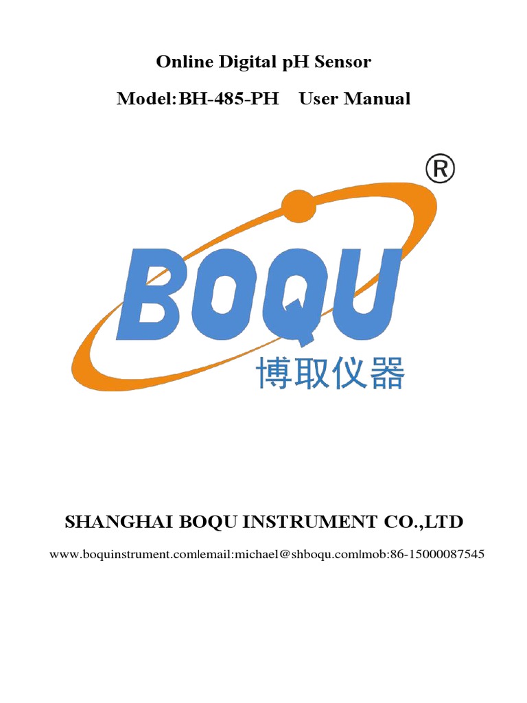 Digital PH Sensor | PDF | Sensor | Electrical Engineering