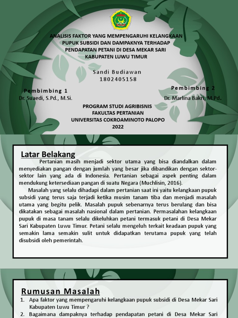 Seminar Proposal | PDF