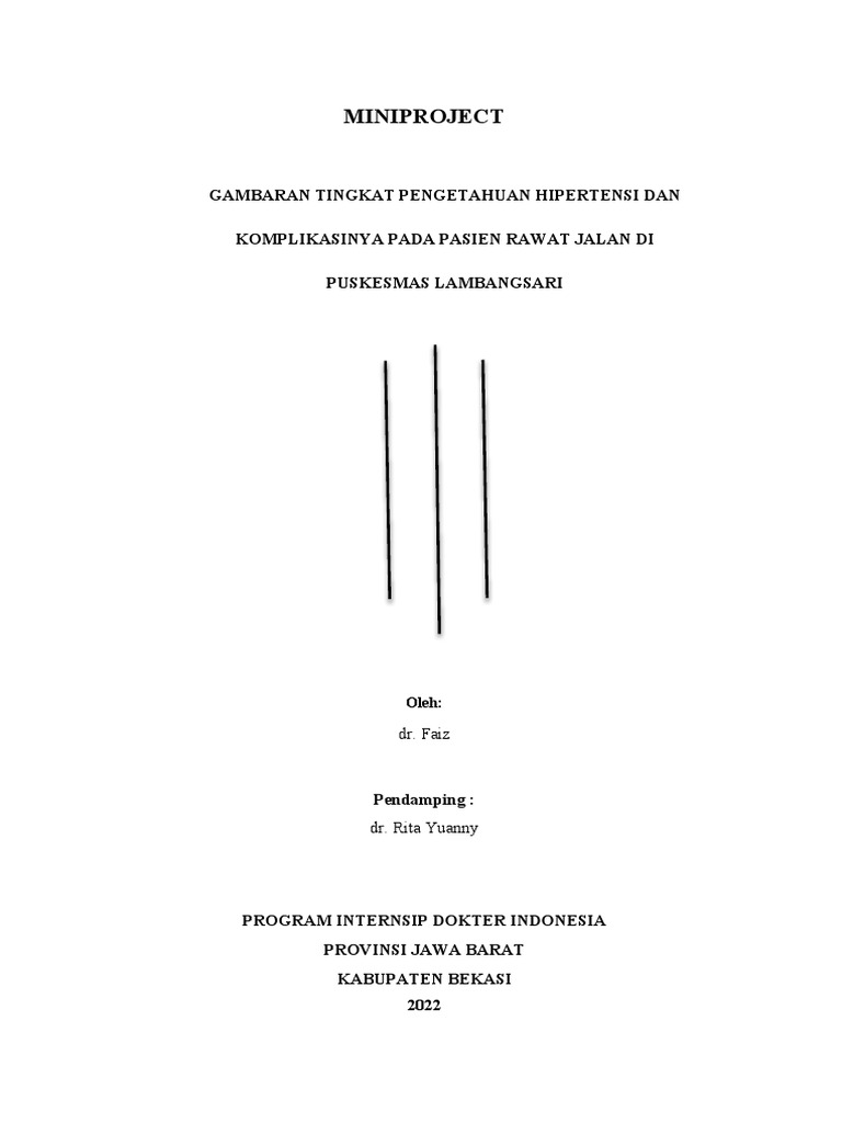 MINIPRO Dr. Faiz | PDF