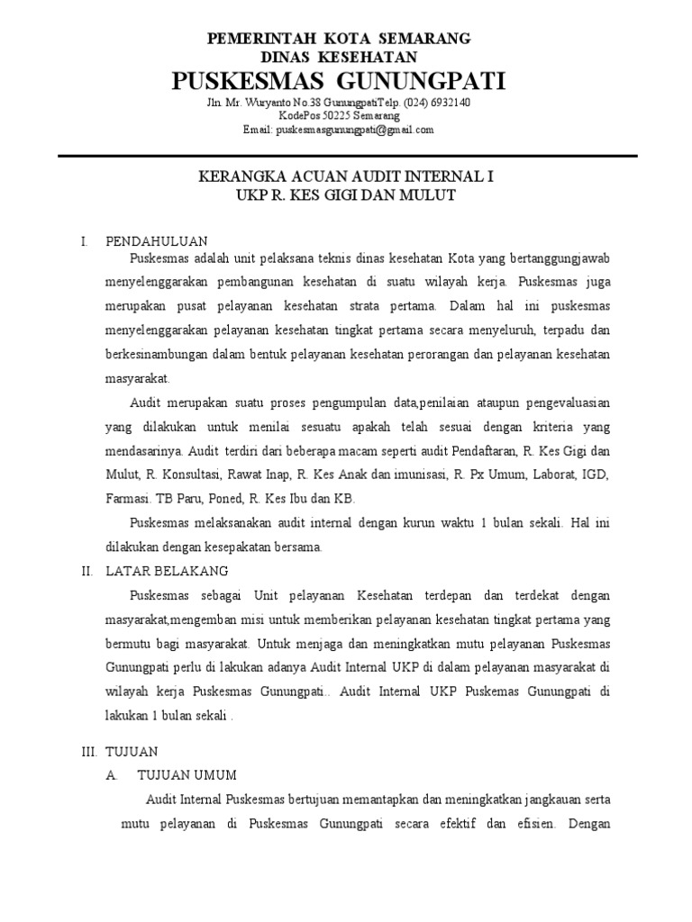 Kak R. Kes Gigi Dan Mulut I | PDF