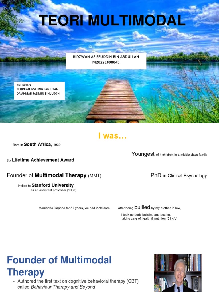 Multimodal | Download Free PDF | Psychotherapy | Behaviour Therapy