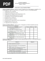 Worksheet W 5 ESP2 3rd QTR | PDF