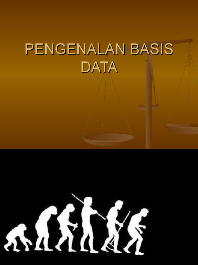 Pert 1. Pengenalan Basis Data | PDF