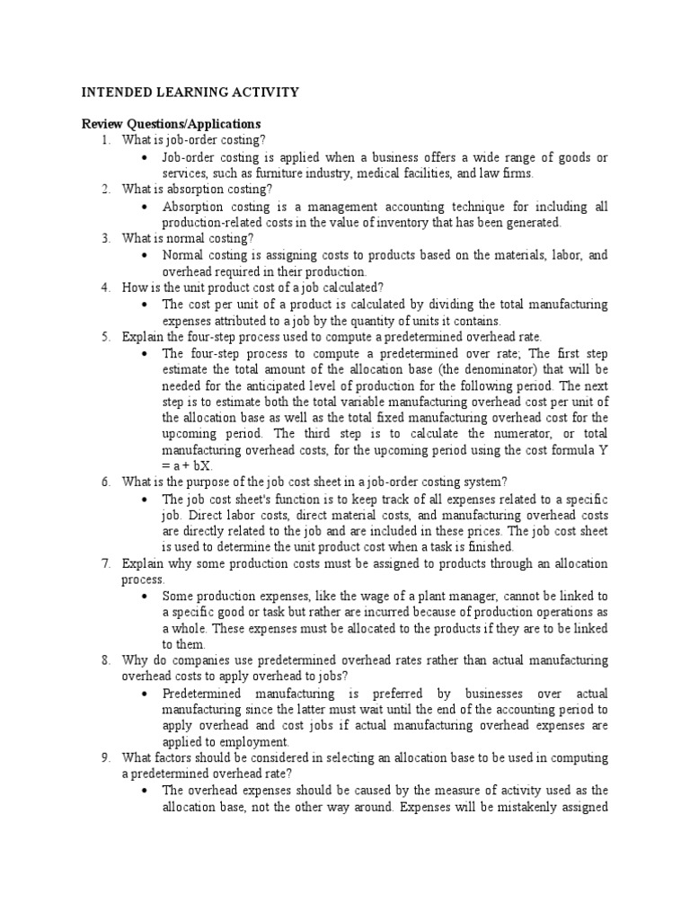 Ila-Assessment 3 | PDF | Cost | Business