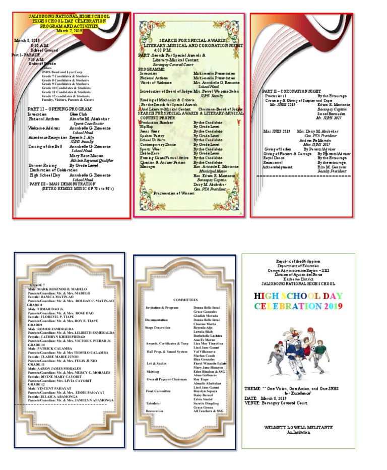 High School Day | PDF