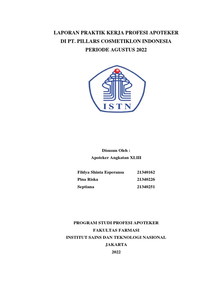 PT. Pillars Cosmetiklon Indonesia | PDF