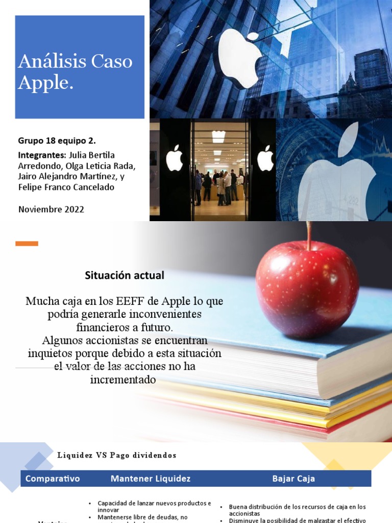 Análisis Caso Apple - Grupo 18 Equipo 2 | PDF