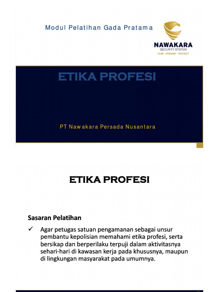 Moduldiksar Etika Profesi Pdf