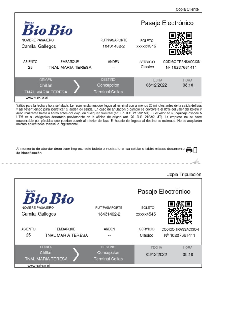 Boletos | PDF | Transporte
