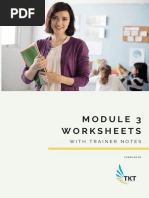 TKT Module 2 Past Papers With Key | PDF | Career & Growth