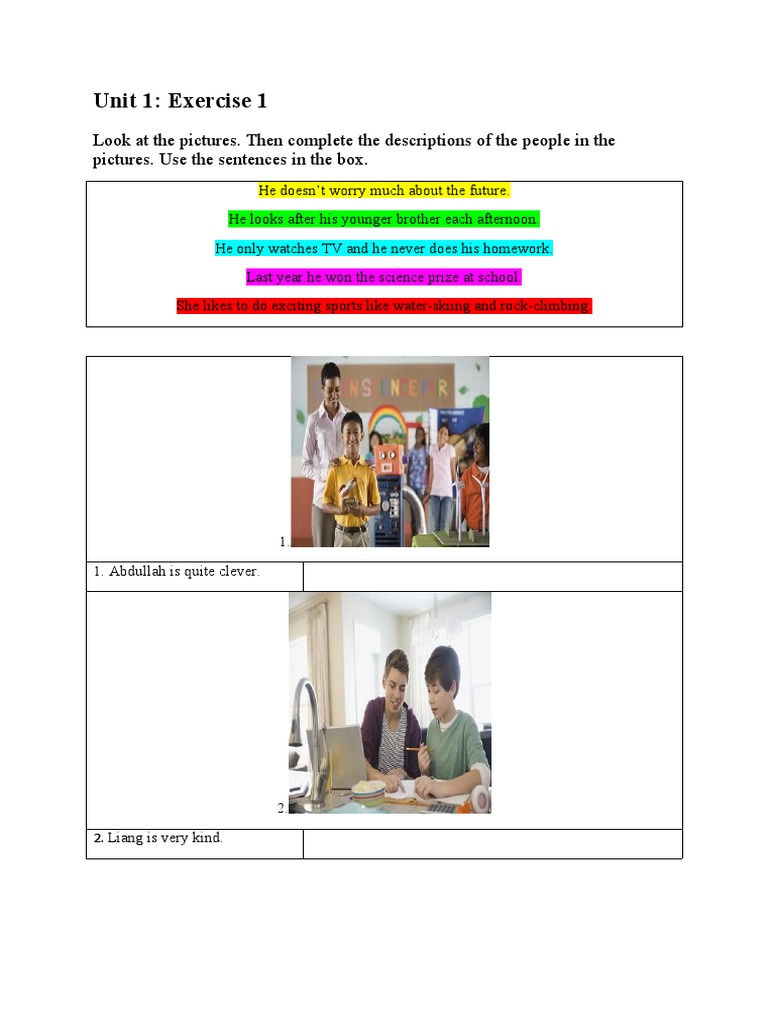 Unit 1 - Speaking | PDF | International English Language Testing System