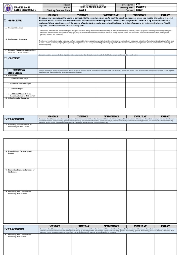 Week 6 | PDF | Learning | Teaching Method