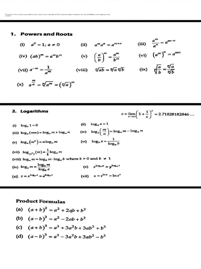 Formula List by SJ Sir | PDF | Trigonometric Functions | Trigonometry