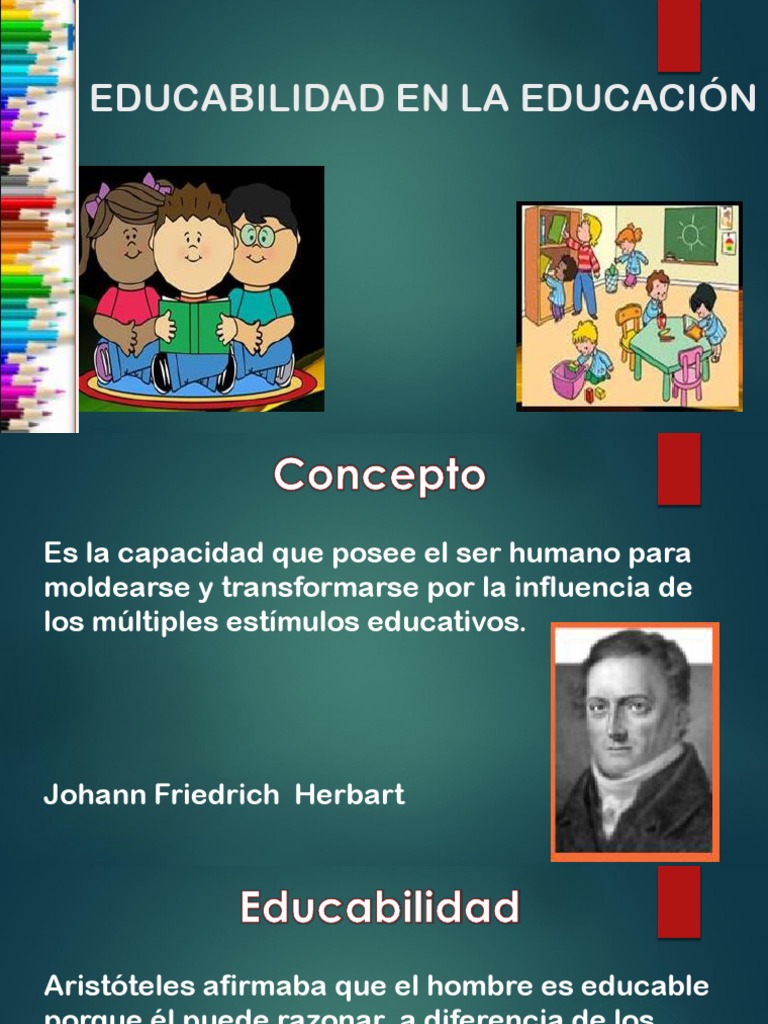 Educabilidad en La Educación | PDF