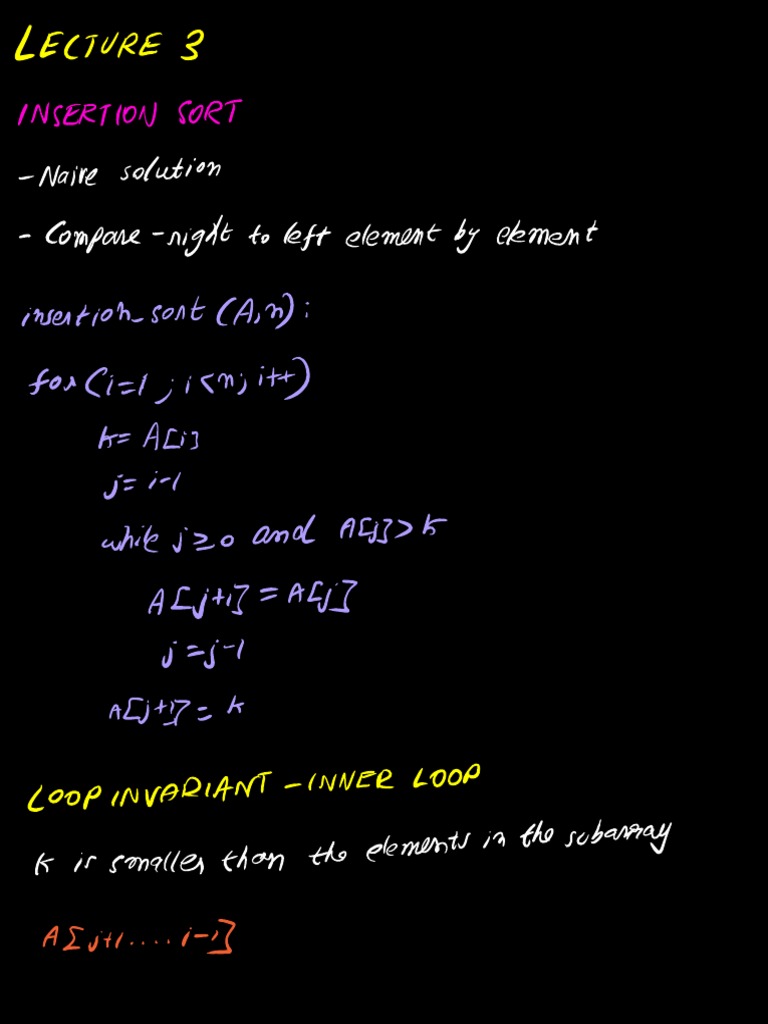 Lecture3 Data Structures And Algorithms Pdf Algorithms And Data Structures Mathematical 1272