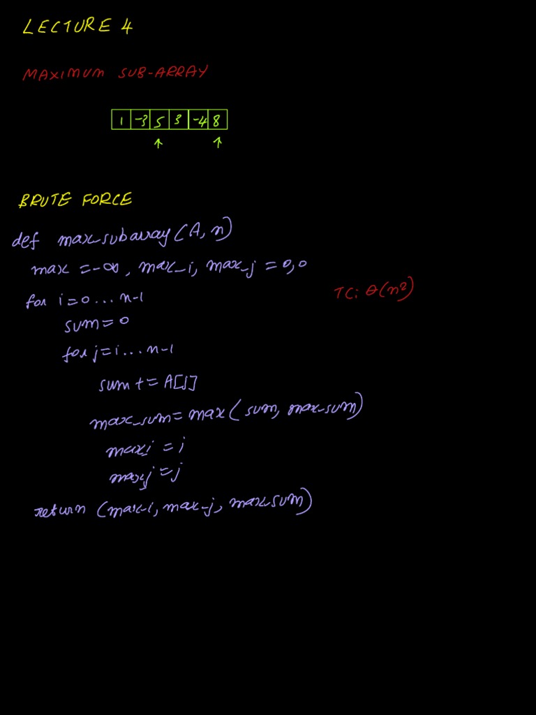 Lecture4 - DAA | PDF | Mathematics | Computer Programming Lecture4 - DAA | PDF | Mathematics | Computer Programming