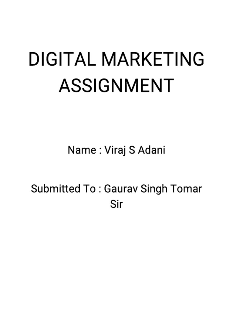 DM Assignment | PDF