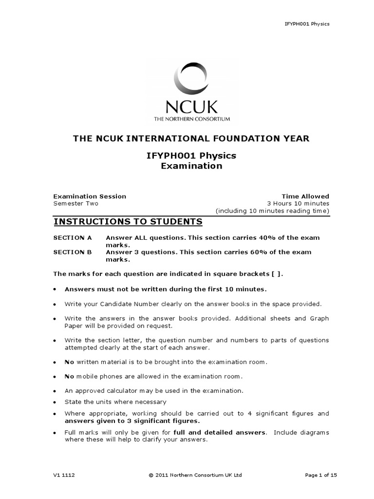Physics v1 1112 Final Proof | PDF | Photoelectric Effect | Electronvolt