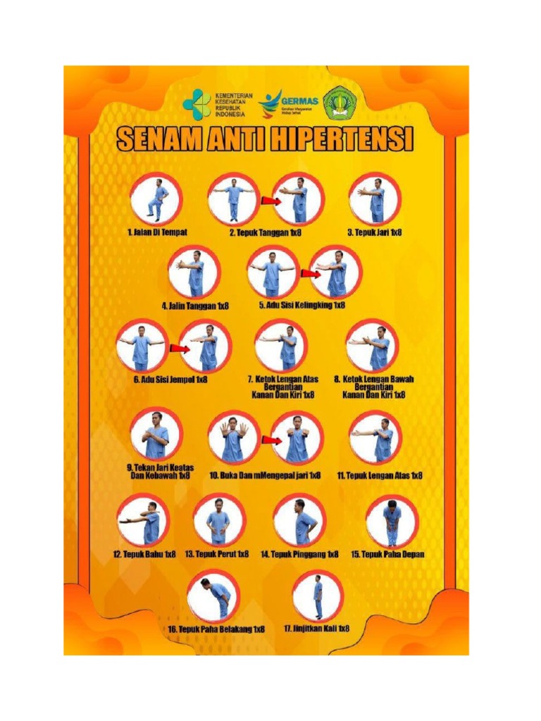 Poster Senam Hipertensi-WPS Office | PDF