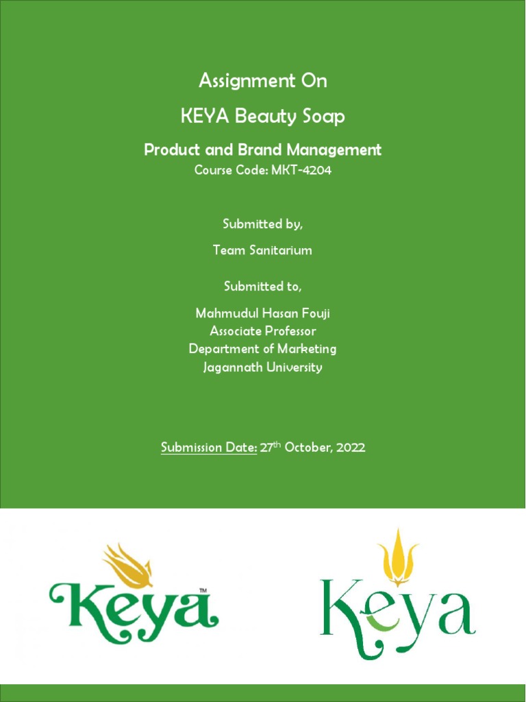 Branding Report On Keya | Download Free PDF | Brand | Market Segmentation