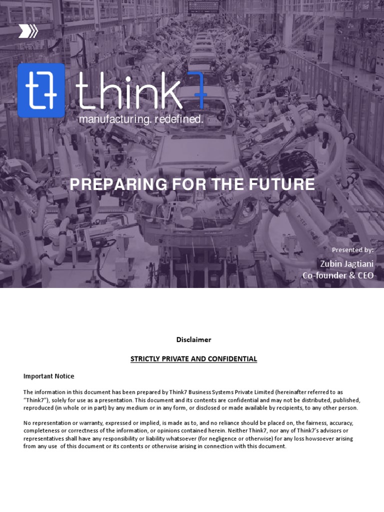 Think7 Smart Factory | PDF | Business | Computers