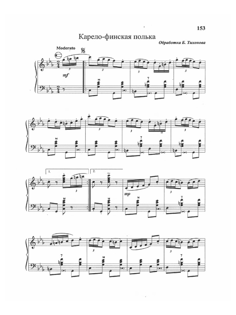 Karelian-Finnish Polka | PDF