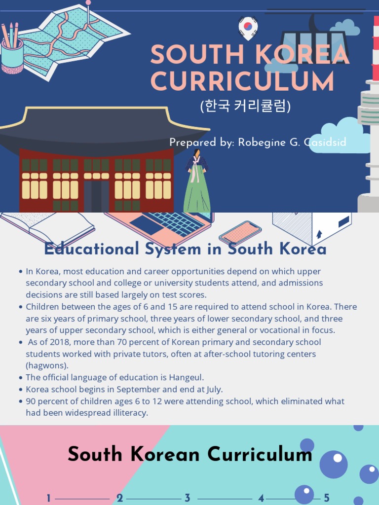 South Korea Curriculum | PDF | Students | Middle Schools