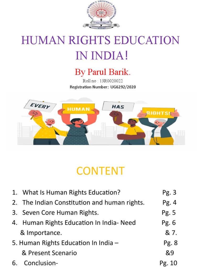 Human Rights Education | PDF | Human Rights | Rights