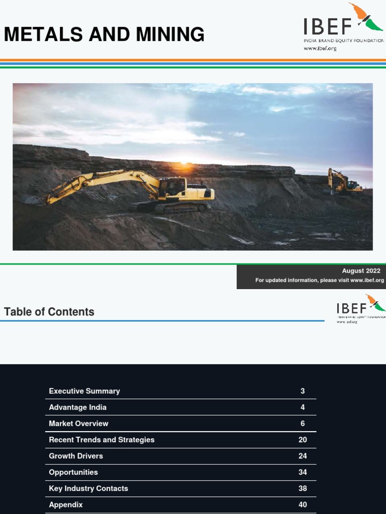 Metals Update | PDF | Iron Ore | Mining