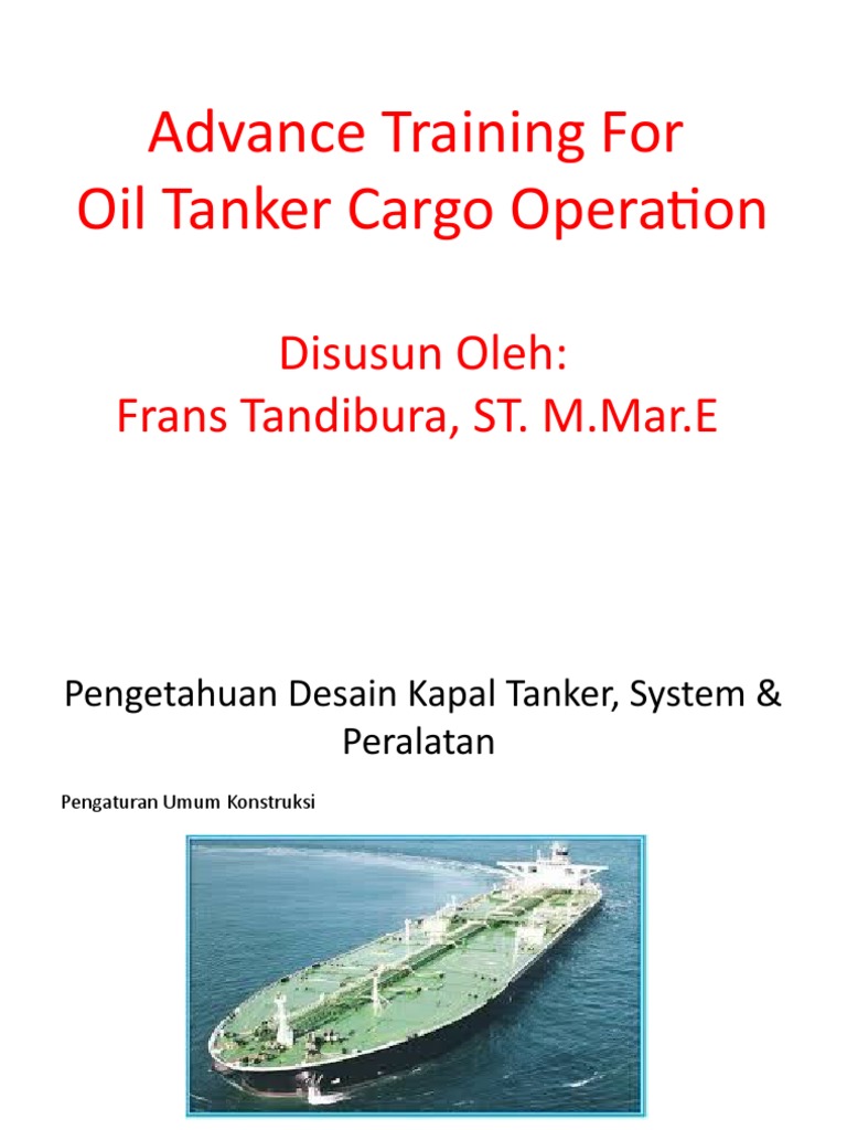 Advance Training For Oil Tanker Cargo Operations | PDF