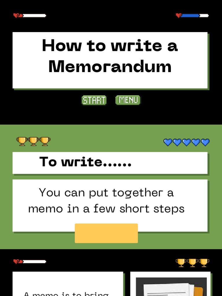 How To Write A Memorandum | PDF