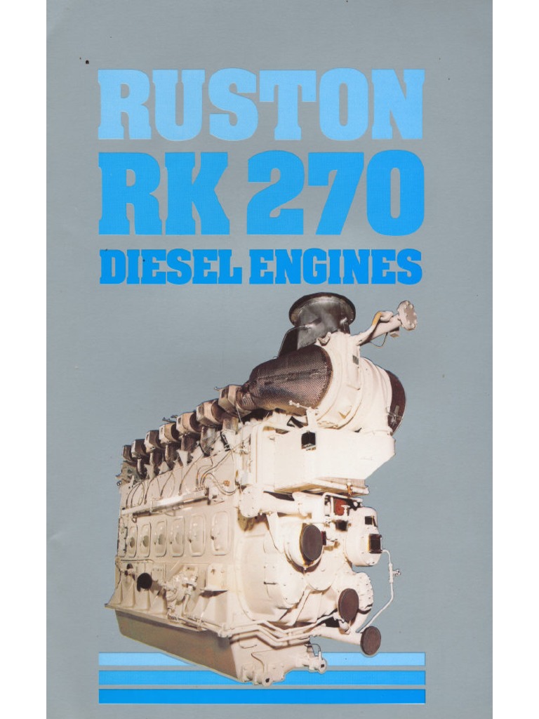 Ruston rk270 | PDF