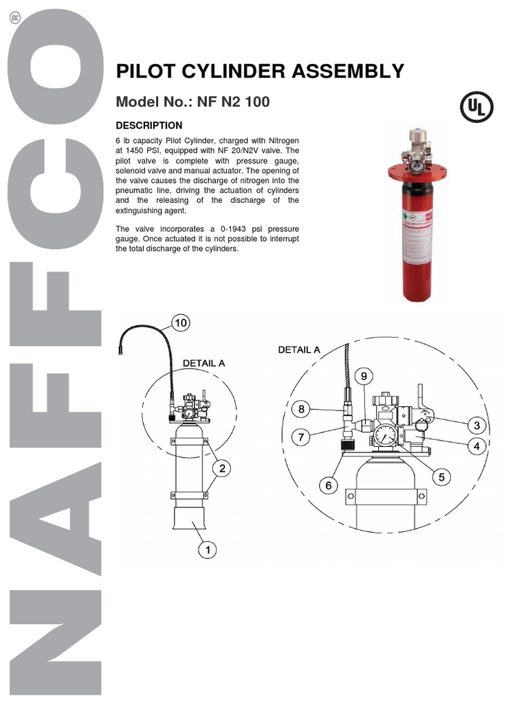 Nitrogen Pilot Cylinder Assembly Details | PDF | Technology & Engineering
