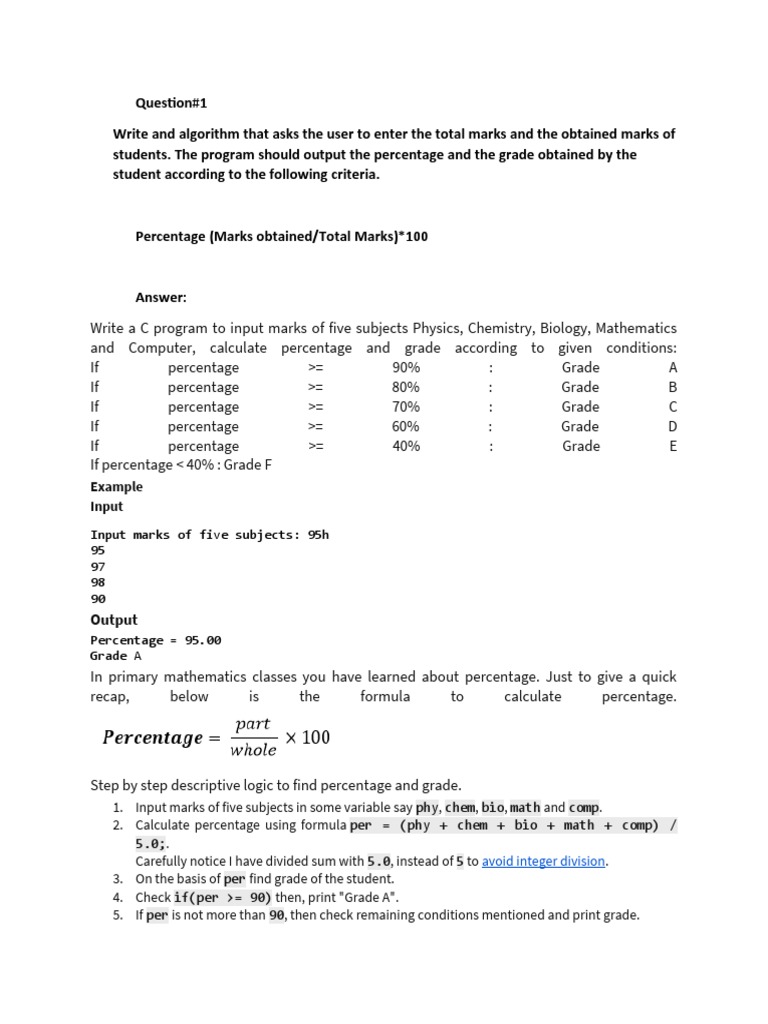 Output: Example Input | PDF | Control Flow | Software Engineering