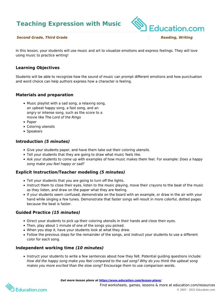 Usr Local SRC Education - Com Files Static Lesson-Plans Teaching-Expression-With-Music Teaching ...