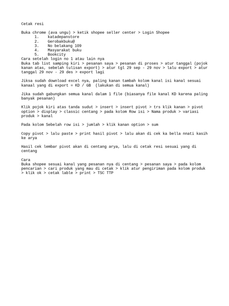 Manual Procedure MP | PDF