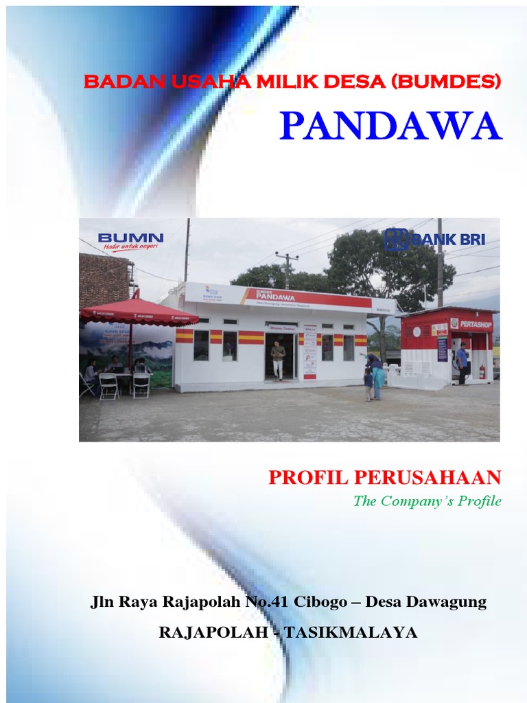 Profil Bumdes Pandawa Tasikmalaya | PDF
