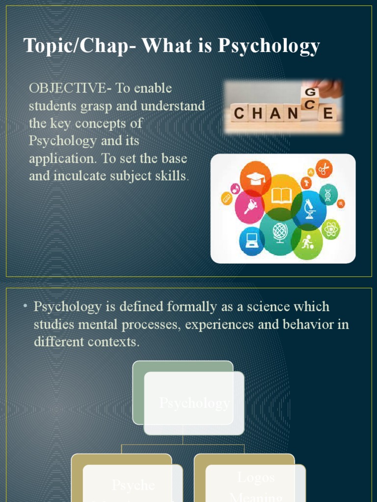 Class Xi What Is Psychology | PDF | Psychology | Cognition Class Xi What Is Psychology | PDF | Psychology | Cognition