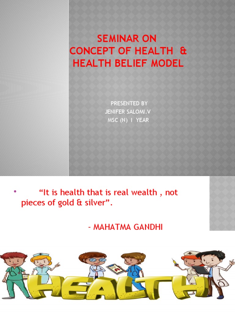 Health Belief Model Pdf Psychology Psychological Concepts