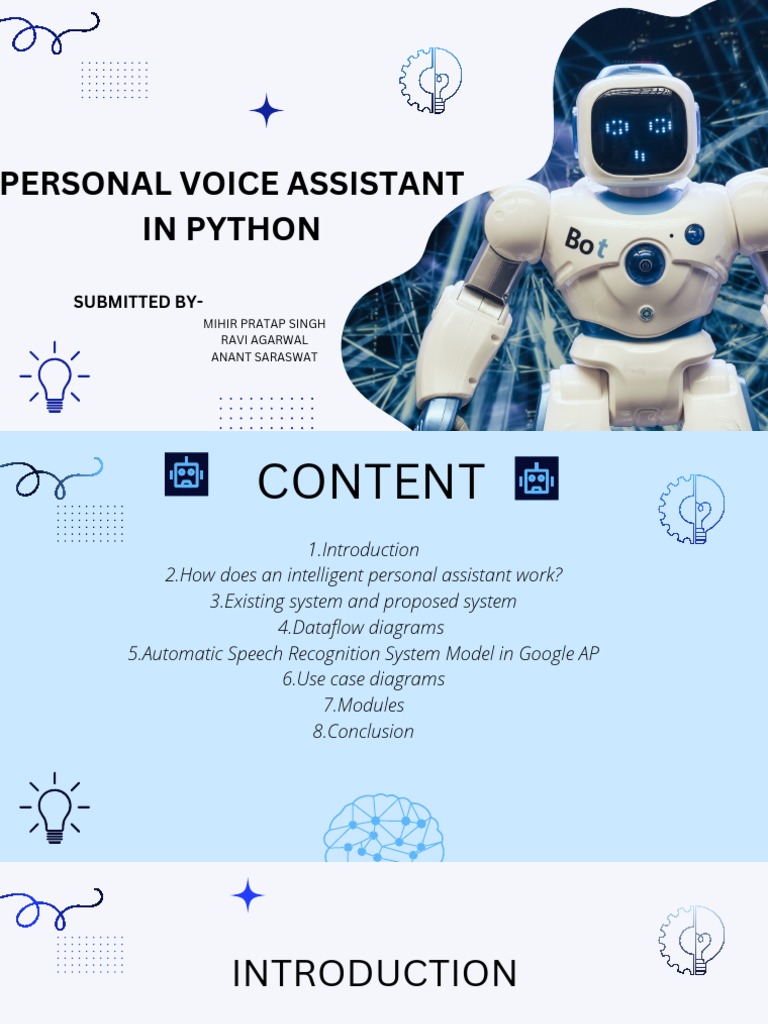 Personal Voice Assistant in Python | PDF | Speech Recognition | Phoneme