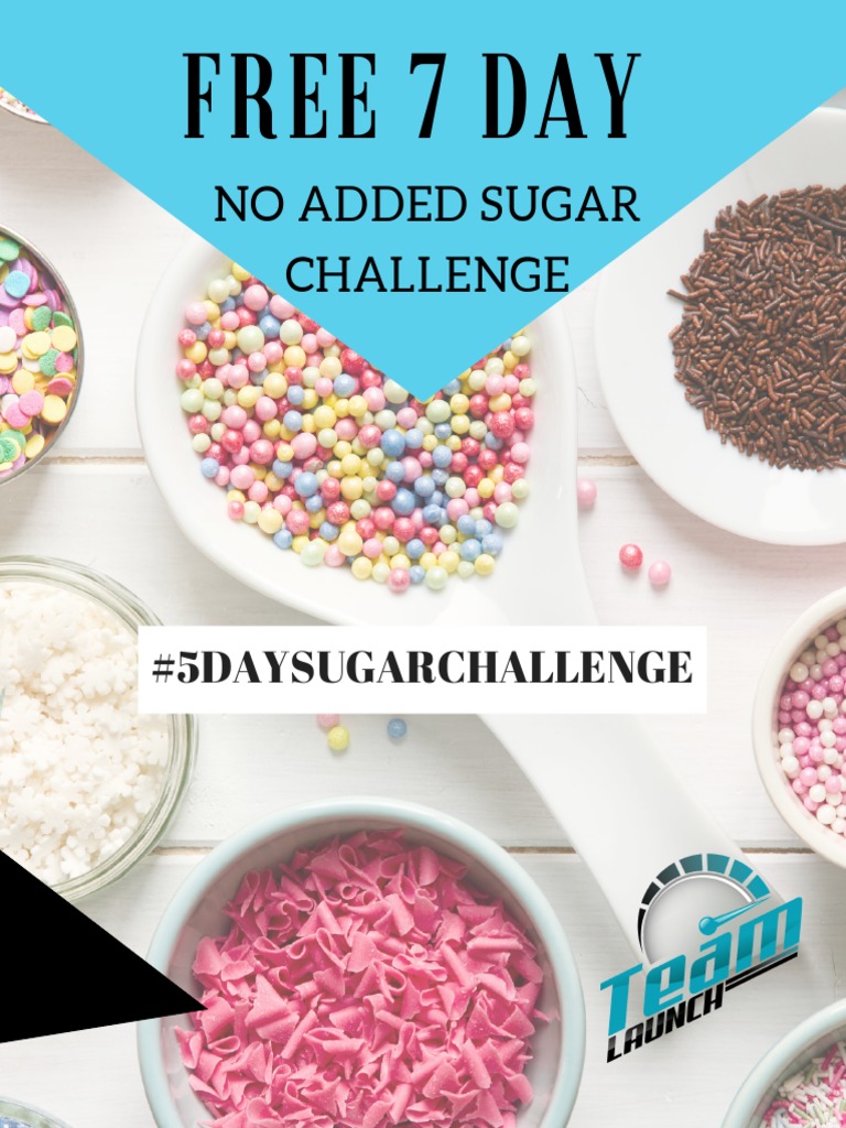 7-Day No Sugar Challenge | PDF | Sugar | Diet & Nutrition