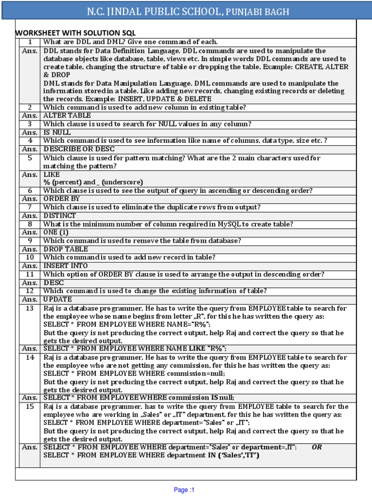 HomeWork 133125398572181141 | PDF | Table (Database) | Databases HomeWork 133125398572181141 | PDF | Table (Database) | Databases