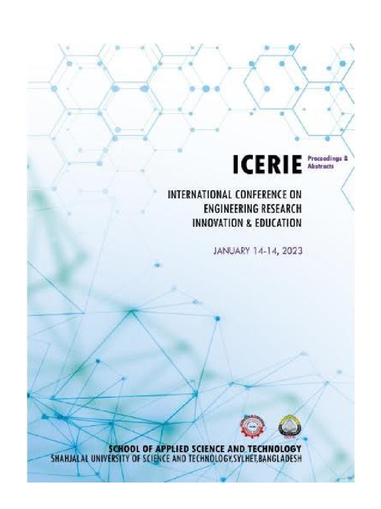 ICERIE 2023: Engineering Research Conference | PDF | Wireless Ad Hoc ...
