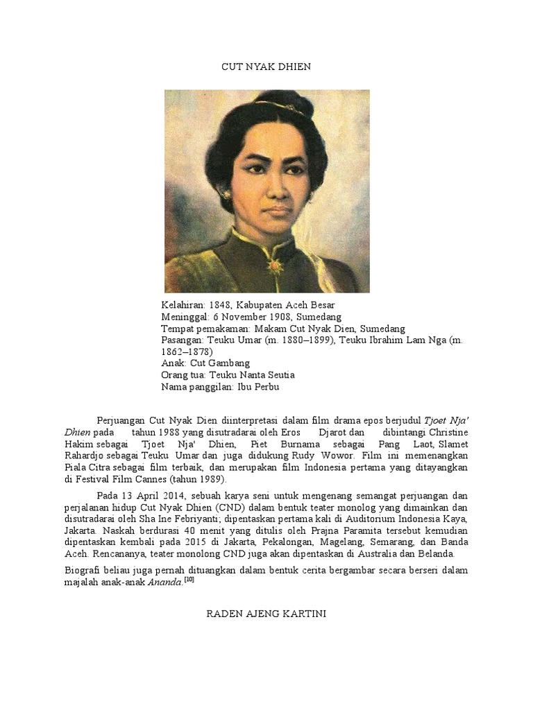 Pahlawan Cut Nyak Dhien | PDF