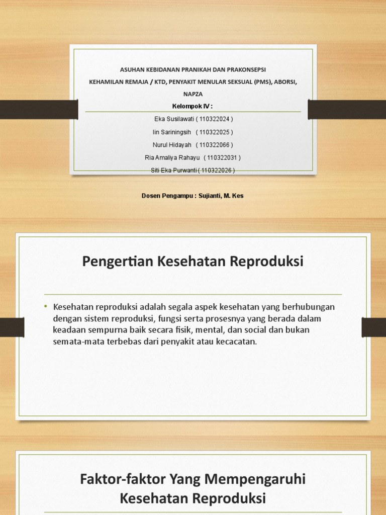 Asuhan Kebidanan Pranikah Dan Prakonsepsi | PDF Asuhan Kebidanan Pranikah Dan Prakonsepsi | PDF