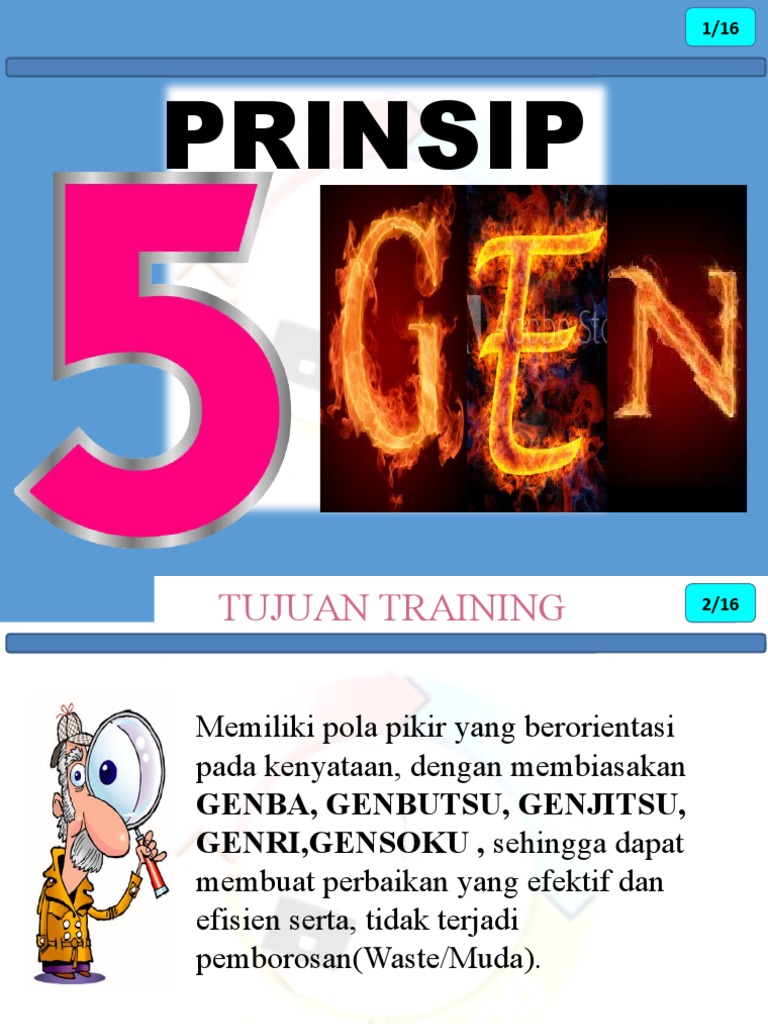 Materi Prinsip 5 GEN | PDF