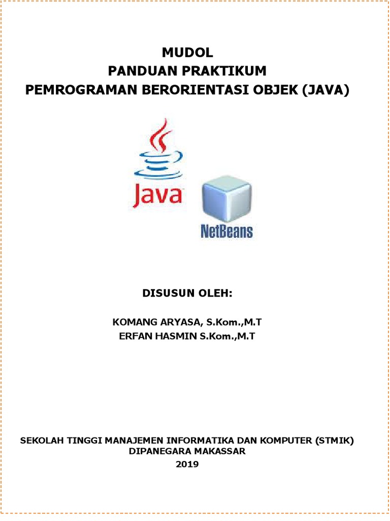 MODUL PRAKTIKUM PBO Komang Aryasa | PDF