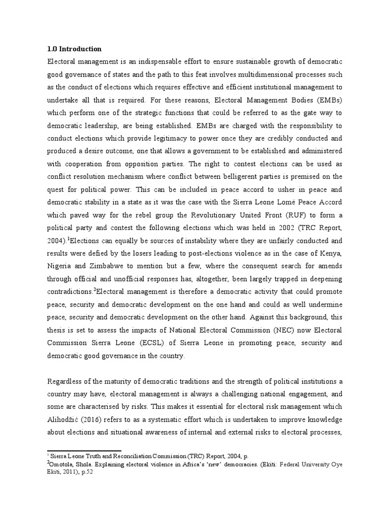 Revised Chapter One, Two and Three - Kerrah (Secured) | PDF